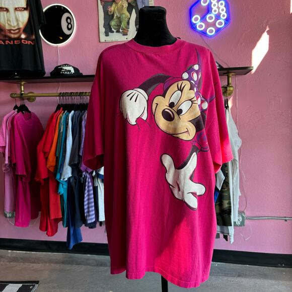 Disney | Tops | Vintage Y2k Walt Disney World Minnie Mouse Size Large ...